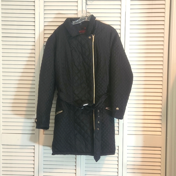 Yoki | Jackets & Coats | Yoki Black Puffer Jacket | Poshmark